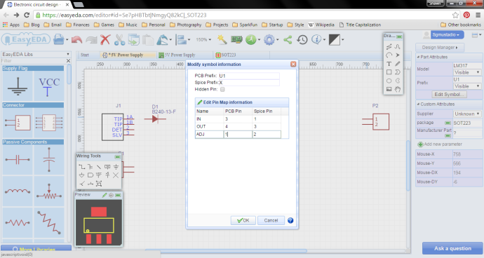 Getting Started with EasyEDA Part 2: Schematic Capture - Shawn Hymel