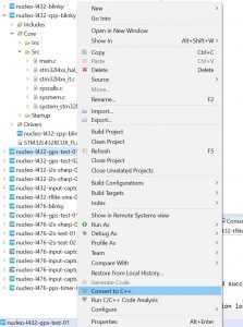 How to Use C++ with STM32CubeIDE - Shawn Hymel
